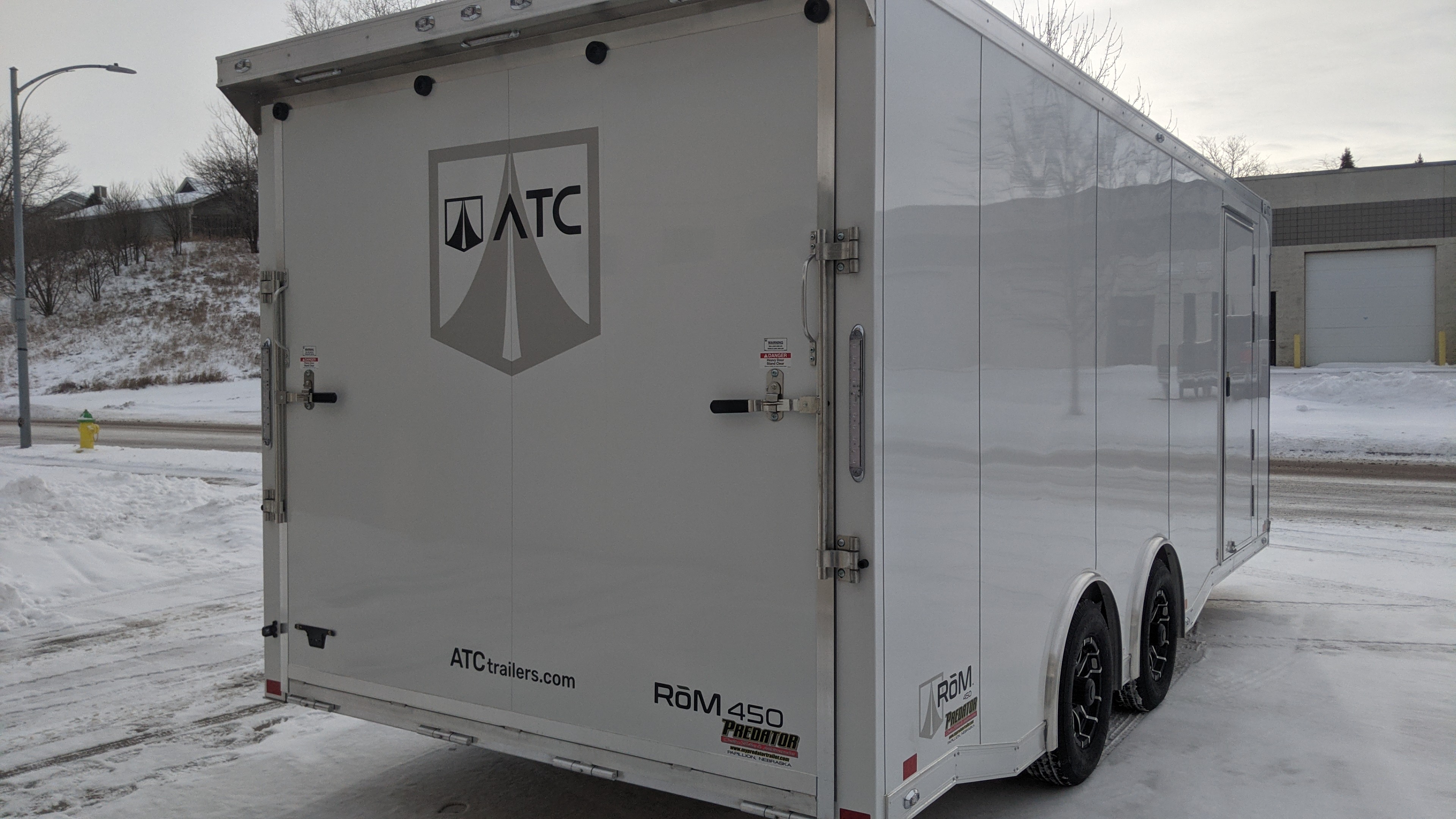 SOLD!!! ATC ROM 450 8.5’x20′ Aluminum Enclosed Trailer (234378 ...